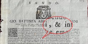 E commerciale: storia del simbolo